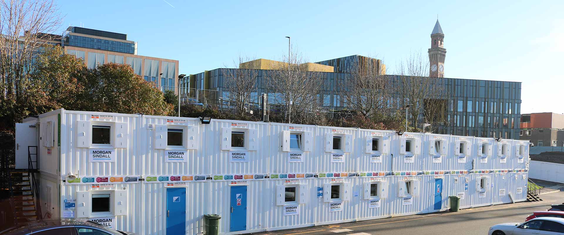 Modular buildings for hire - Wernick Group