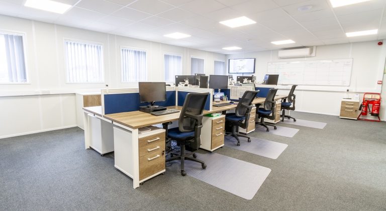 Refurbished Double Storey Modular Office Buildings - Wernick Group