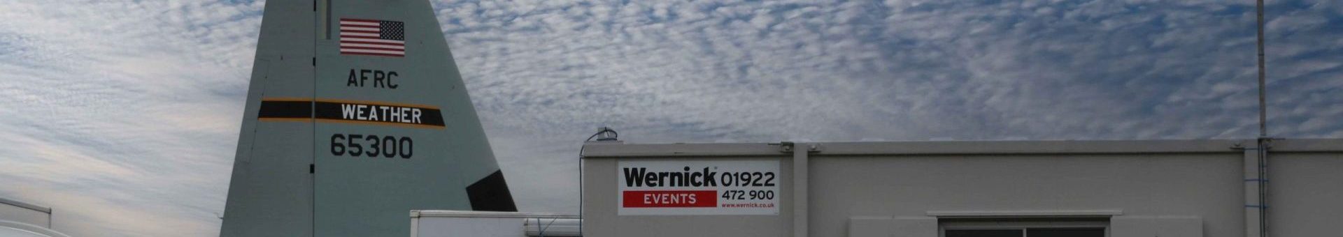 Portable cabins for events - Wernick Group