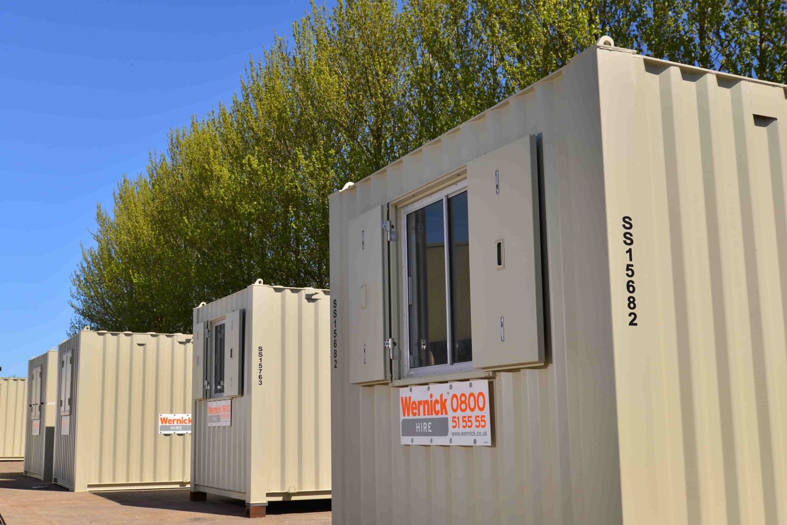 Secure cabins - Wernick Group