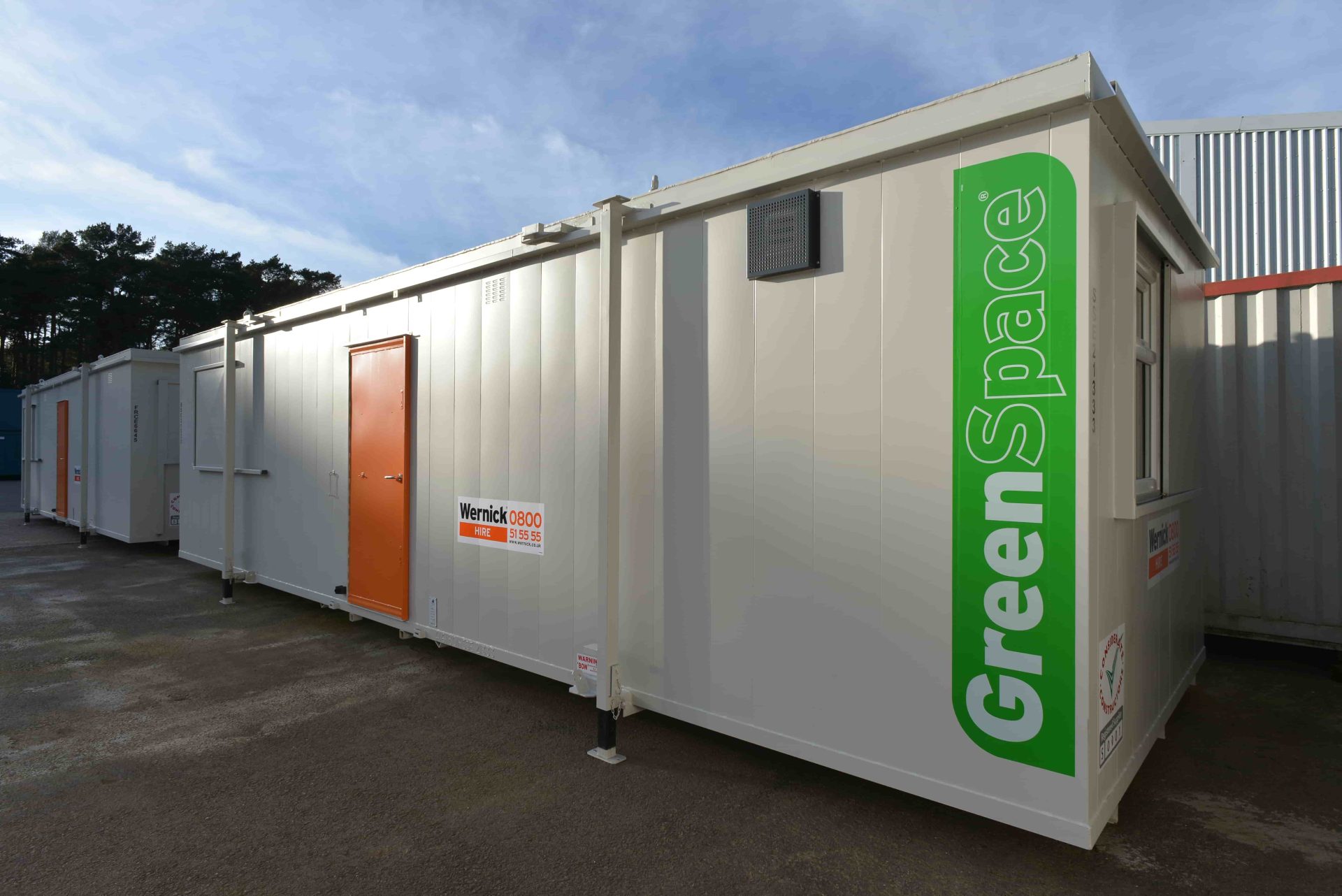 Secure cabins - Wernick Group