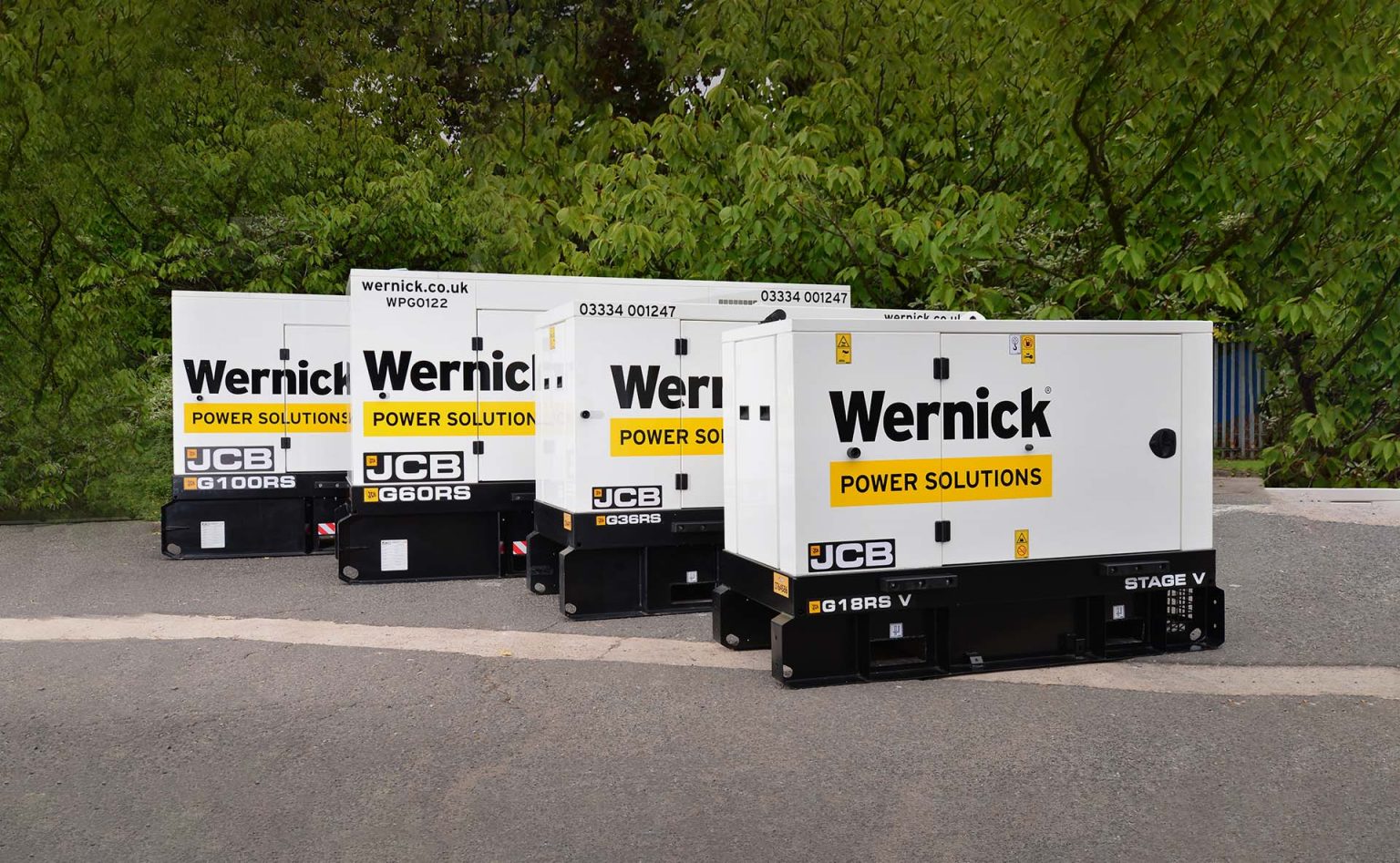 Battery storage unit - Wernick Power Solutions
