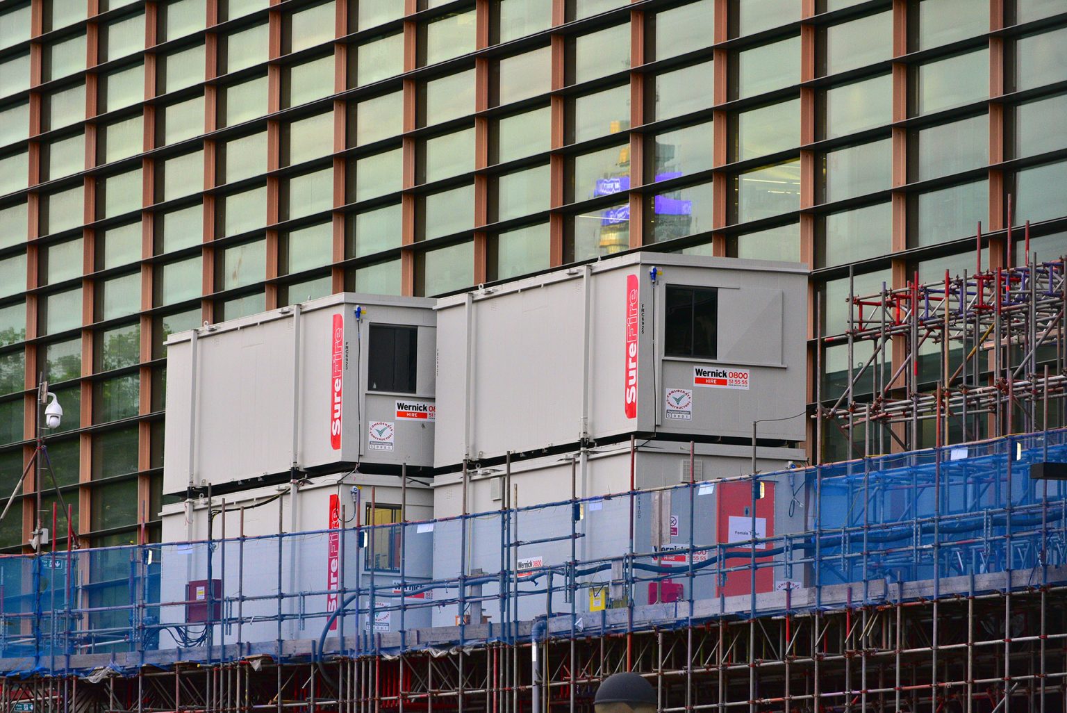 Fire rated cabins - Wernick Group