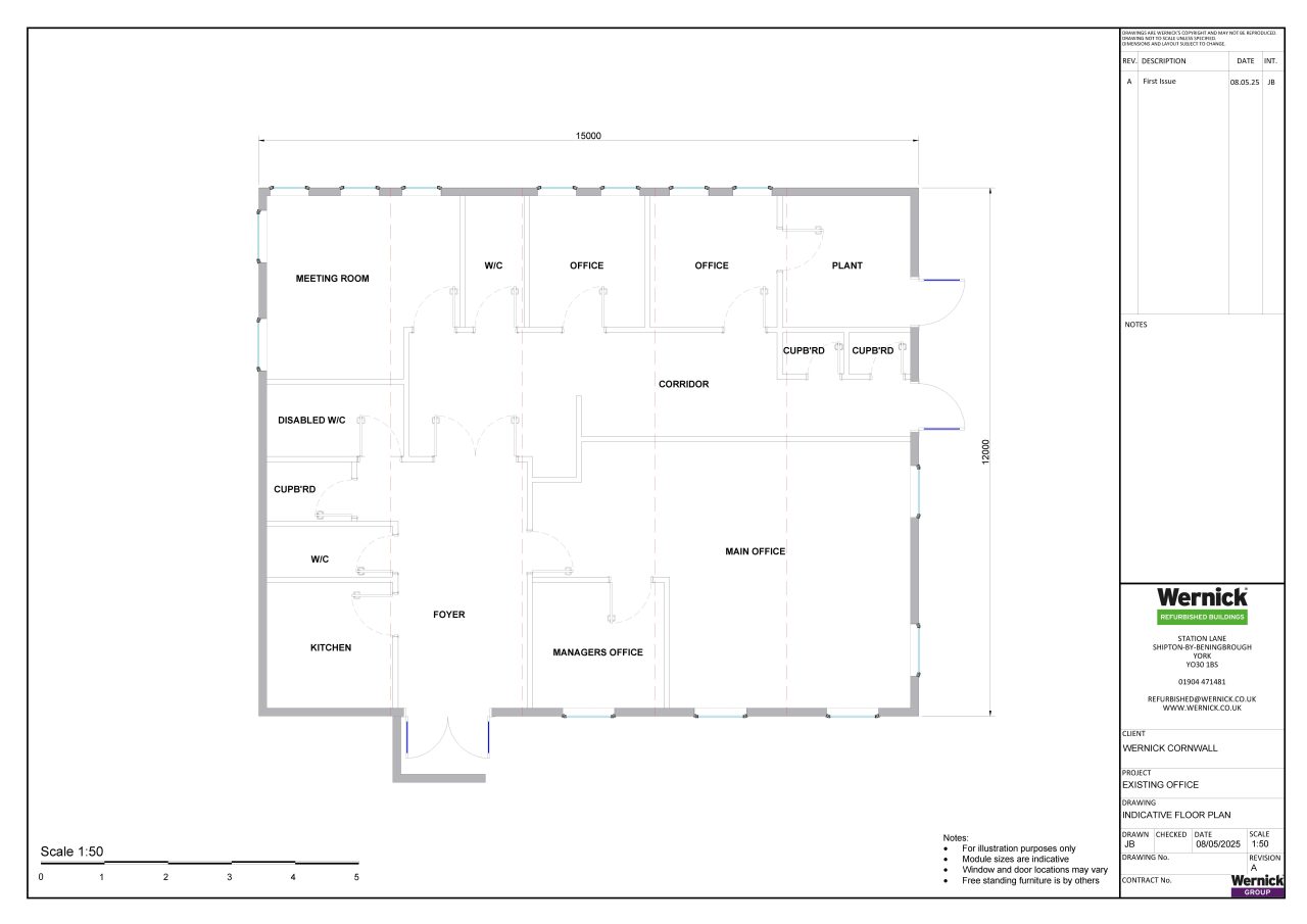 Single Storey Modular Offices - Wernick Group