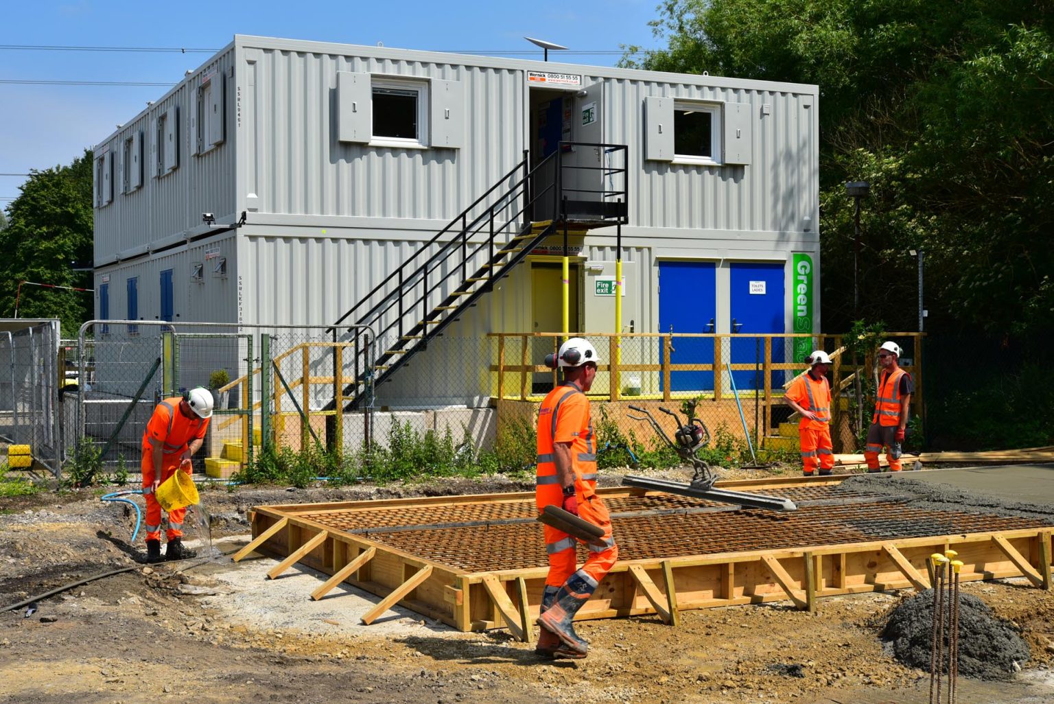 Modular buildings for hire - Wernick Group