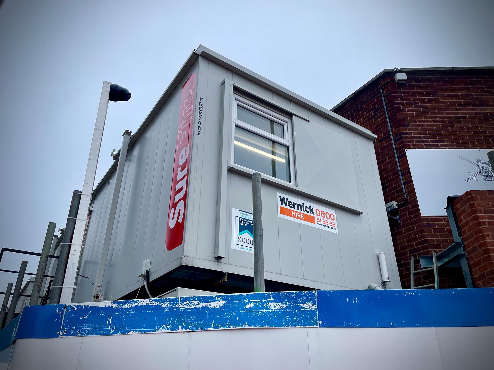 Fire rated cabins - Wernick Group