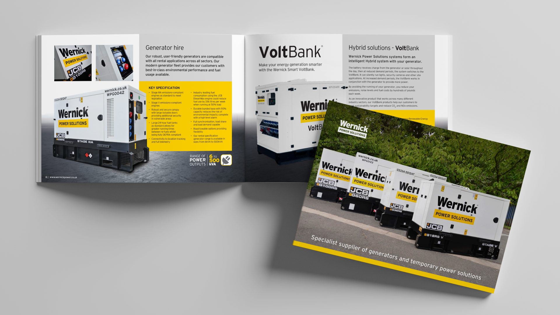 Battery storage unit - Wernick Power Solutions
