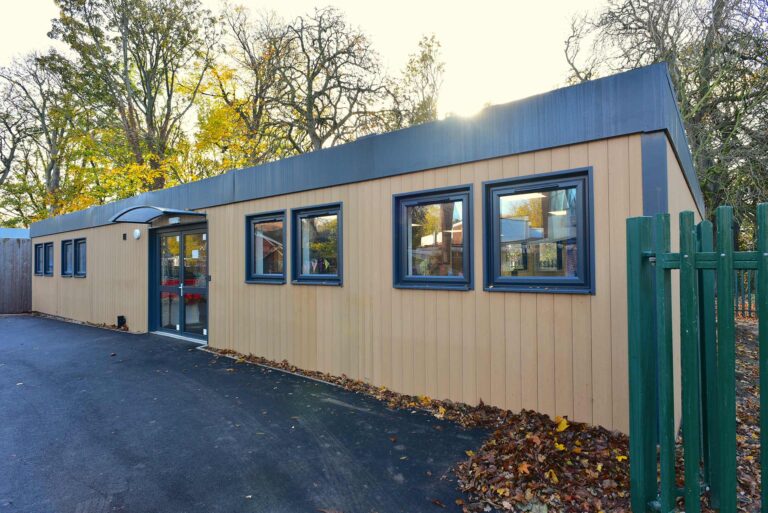 The Abbey Pod project for Abbey School - Wernick Group